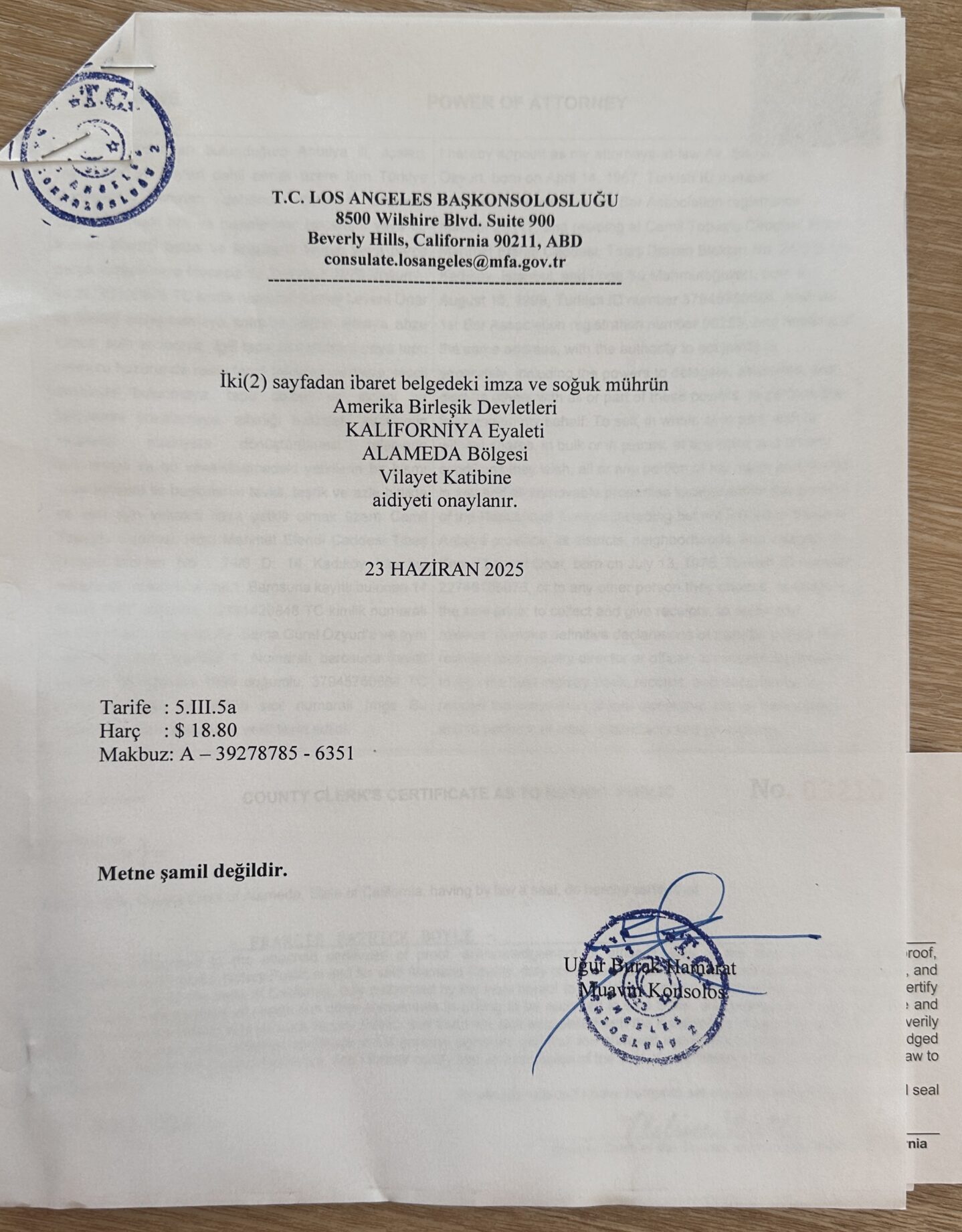 Turkish Notary Approval & Legal Document Authentication at Turkish ...